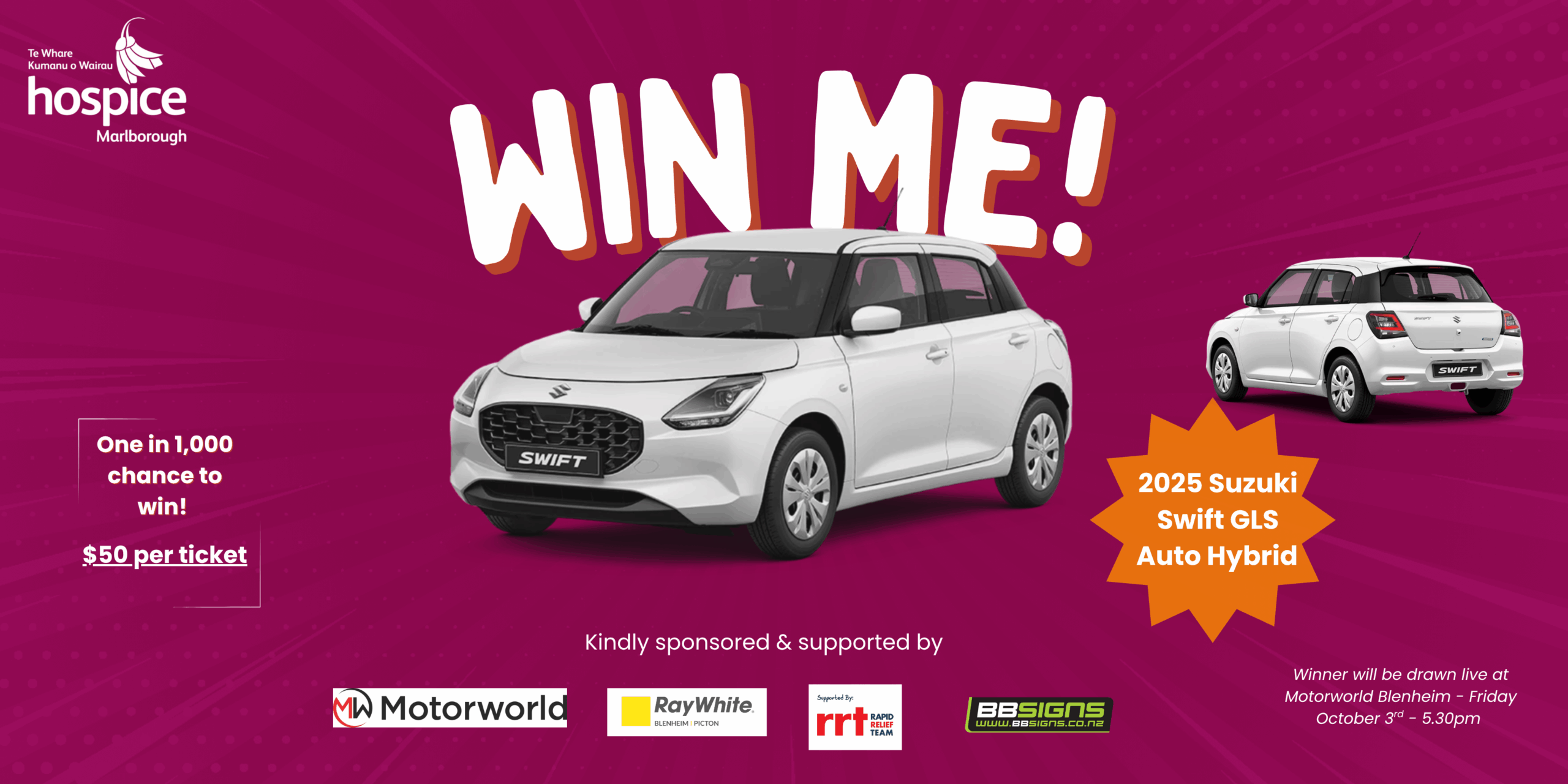 Hospice Marlborough Car Raffle! - Hospice Marlborough